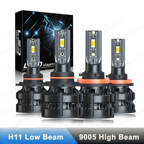 Quayub H11 9005 LED Headlight for 2003-2009 Lexus GX470 Hi Low Beam ...