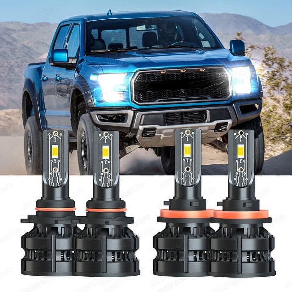 Quayub H11 9005 LED Headlight for 2006-2018 Honda Pilot Hi Low Beam ...