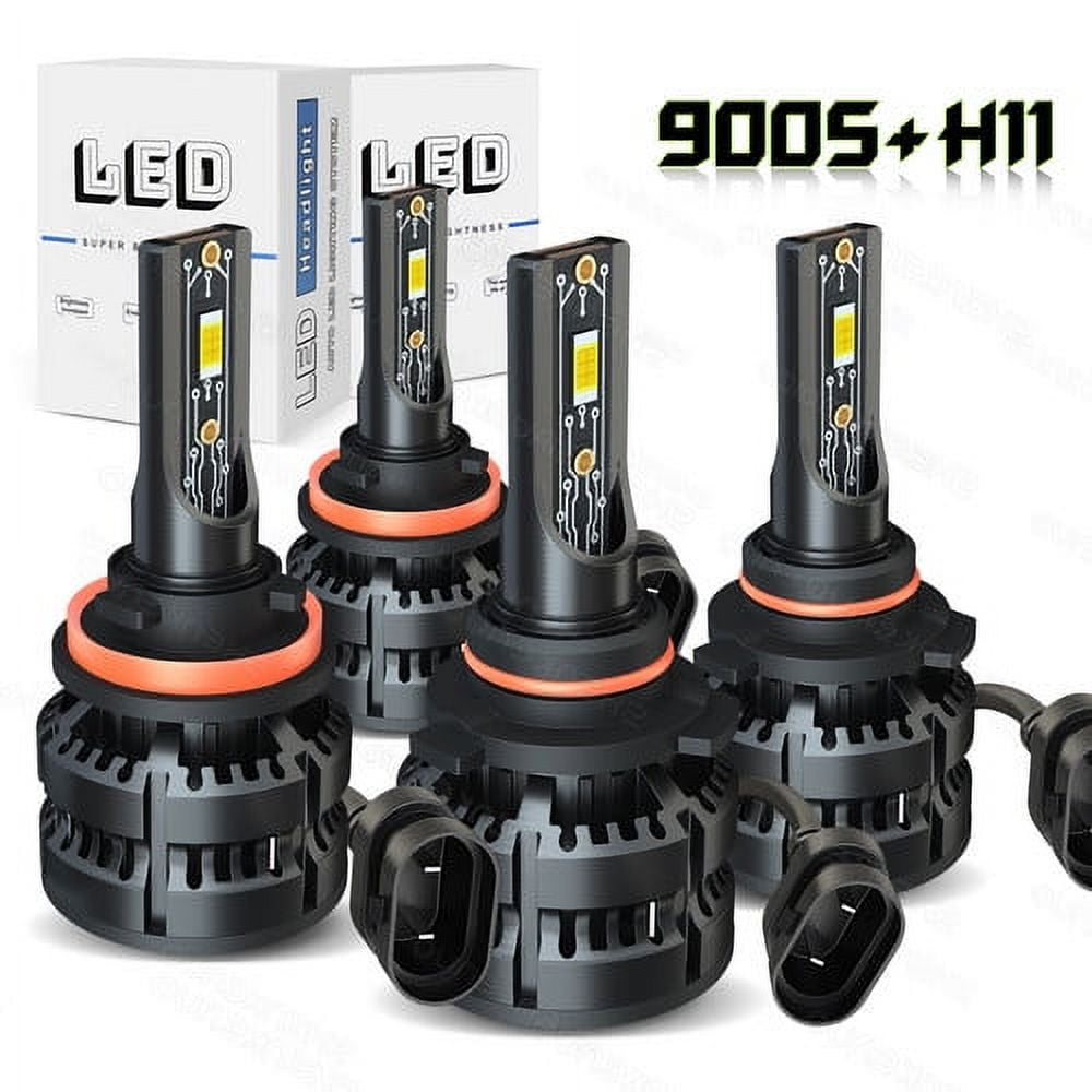 Quayub H11 9005 LED Headlight for 2006-2020 Toyota 4Runner Hi Low Beam ...