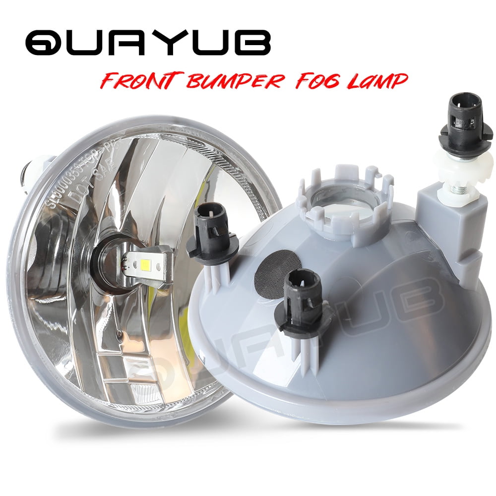 Quayub LED Fog Lights Kit for 2007-2014 Ford Mustang Shelby GT/GT500 ...