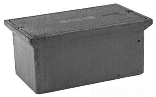 Quazite PC1730BA12 Hubbell Stackable Box, 17 x 30, PC Style, Open ...