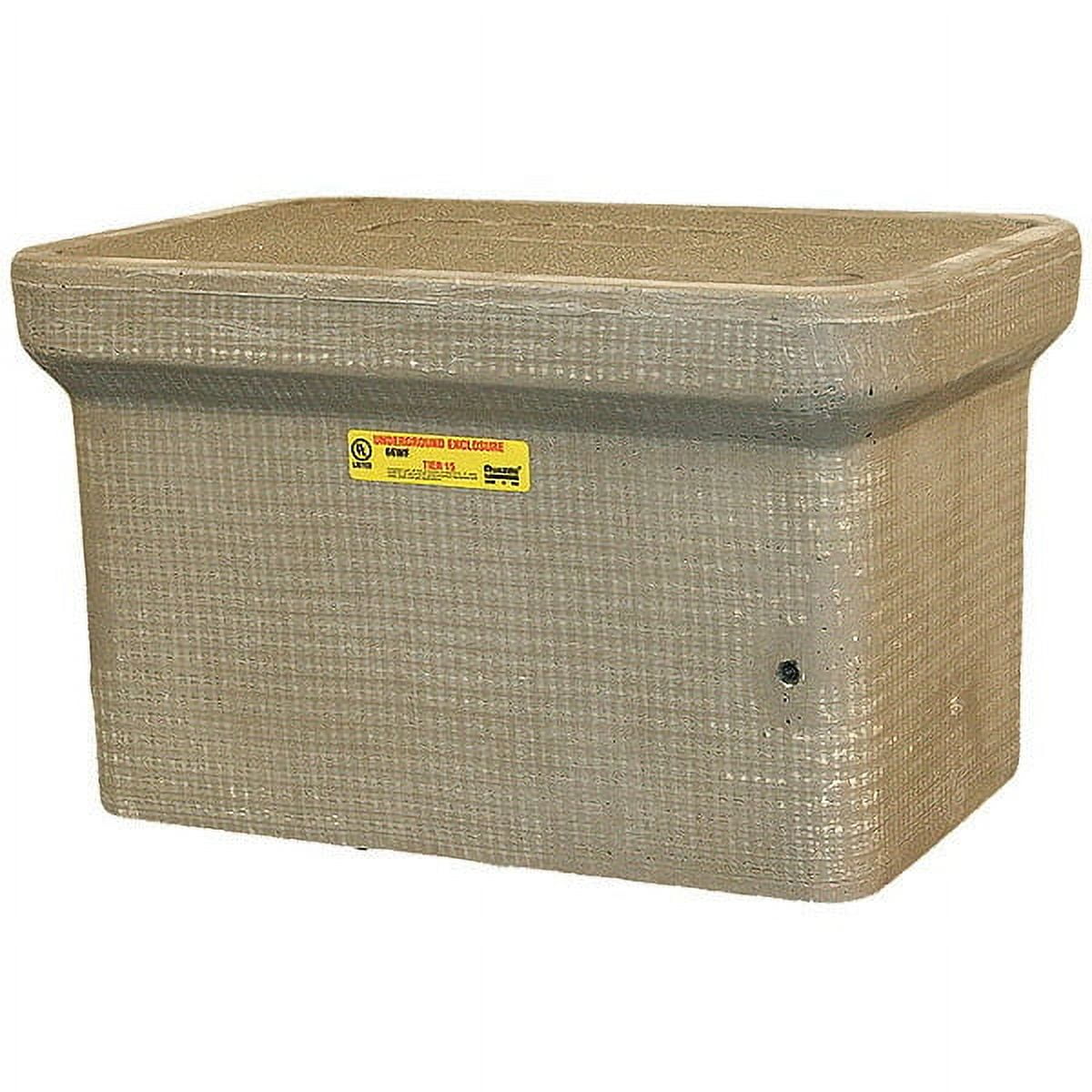 Quazite Underground Enclosure,8000 lb.,10-1/8"W PG1118Z80109 - Walmart.com