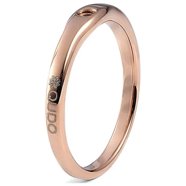 Two-Tone 14kt Gold-Plated Footprints Ring - Walmart.com