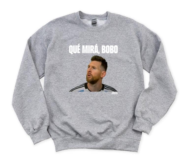 Que Mira Bobo Funny Soccer Football Argentina World Cup Messi Quote ...