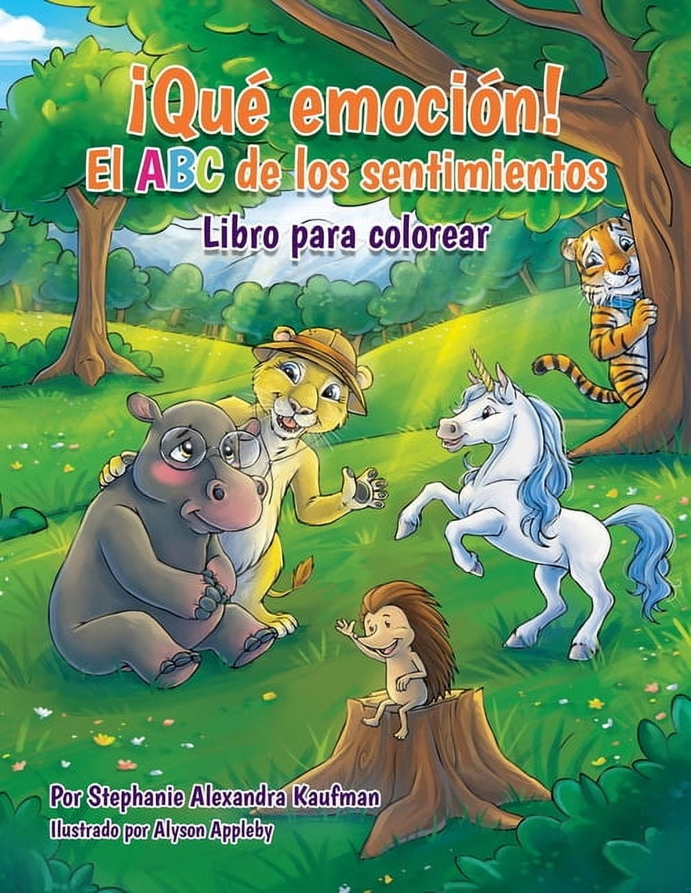 Que emocion! El ABC de los sentimientos : Libro Para Colorear - Walmart.com