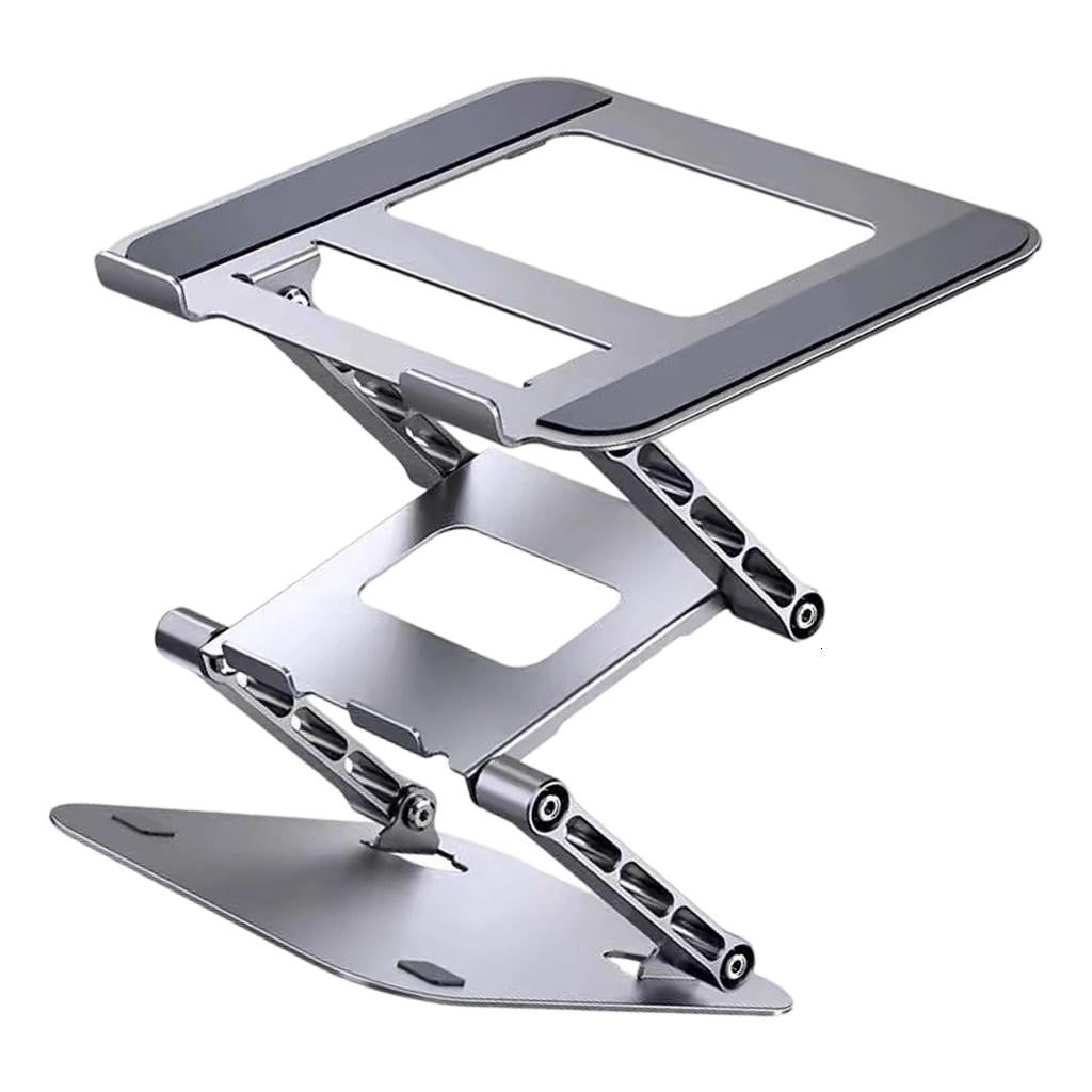 QueMer Carbon Steel Notebook Holder Laptop Stand With 3 Gear Height ...
