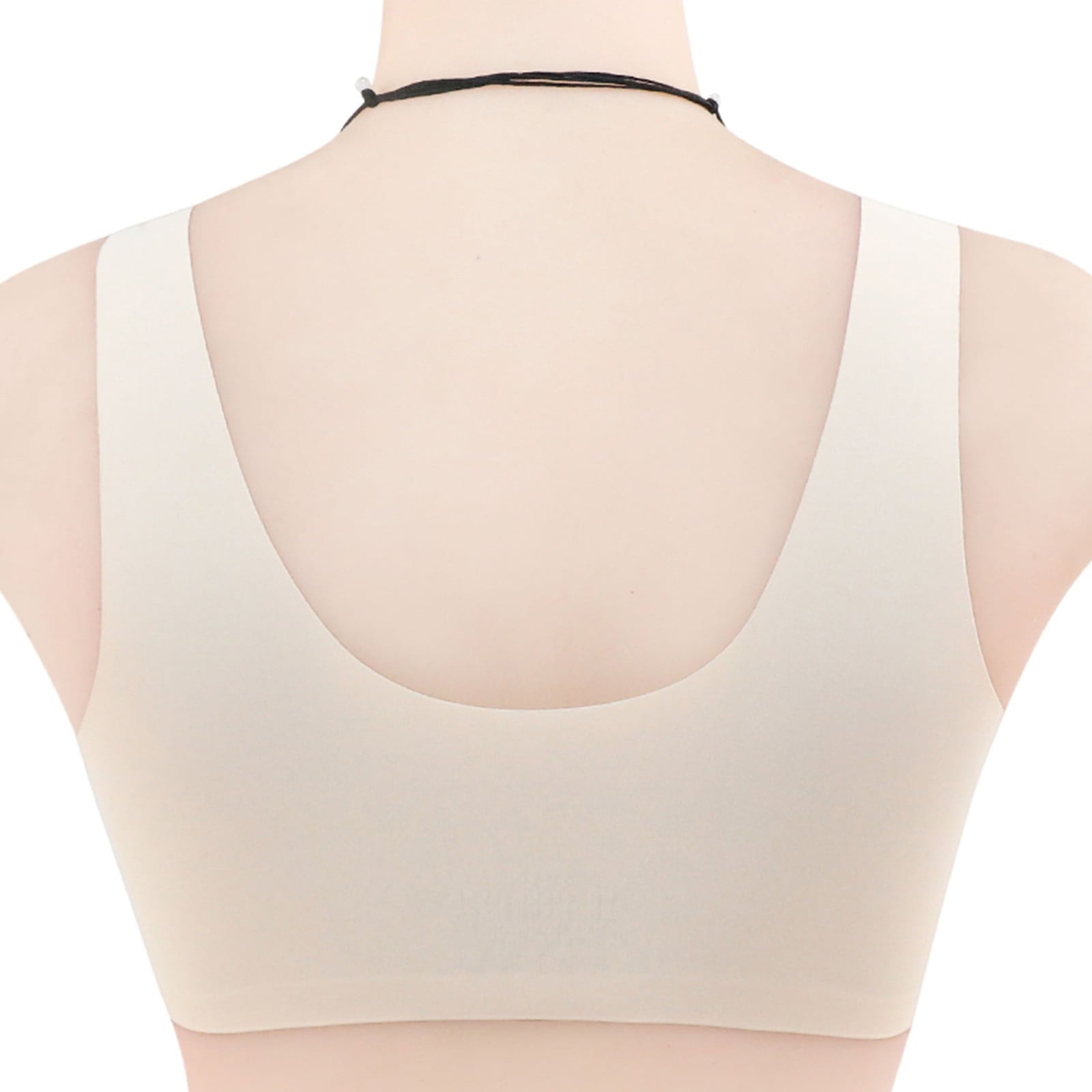 Quealent Bras For Women Wireless Womens Sports Bras - Cross Back Padded ...