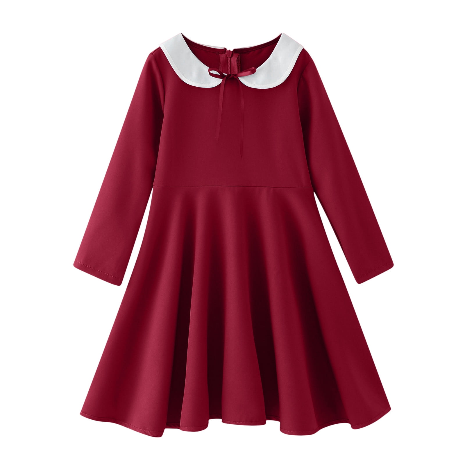 Quealent Girls Clothes 2024 Vintage Princess Toddler Baby Girl Long ...