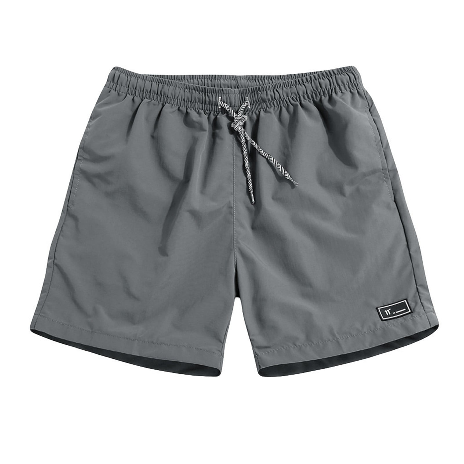 Quealent Men's Workout Running Shorts Lightweight Gym Shorts Trousers ...