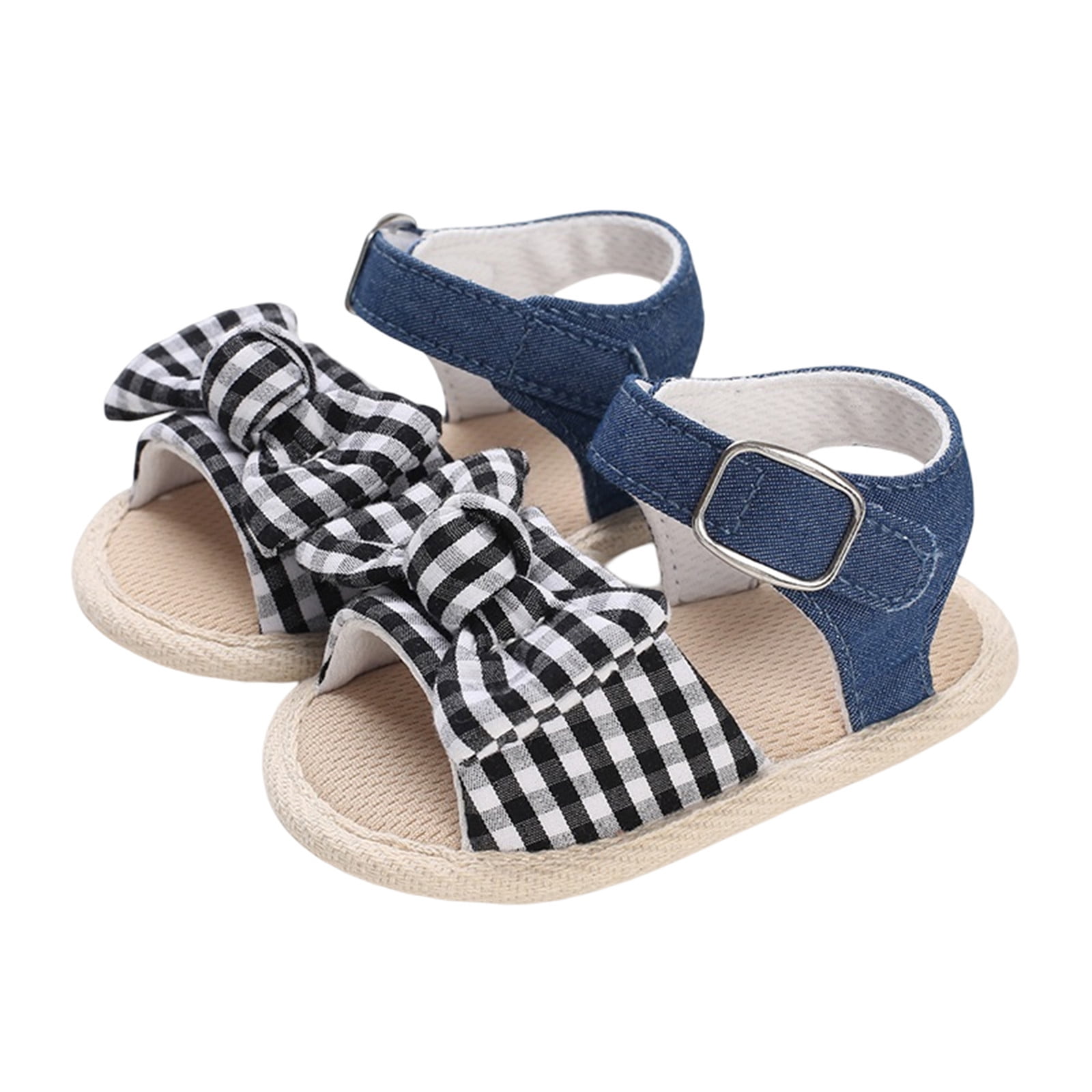 Quealent Shoes 2024 Summer Soft Toddler Girl Sandals Little Girl Summer Dress Shoes Lightweight ...