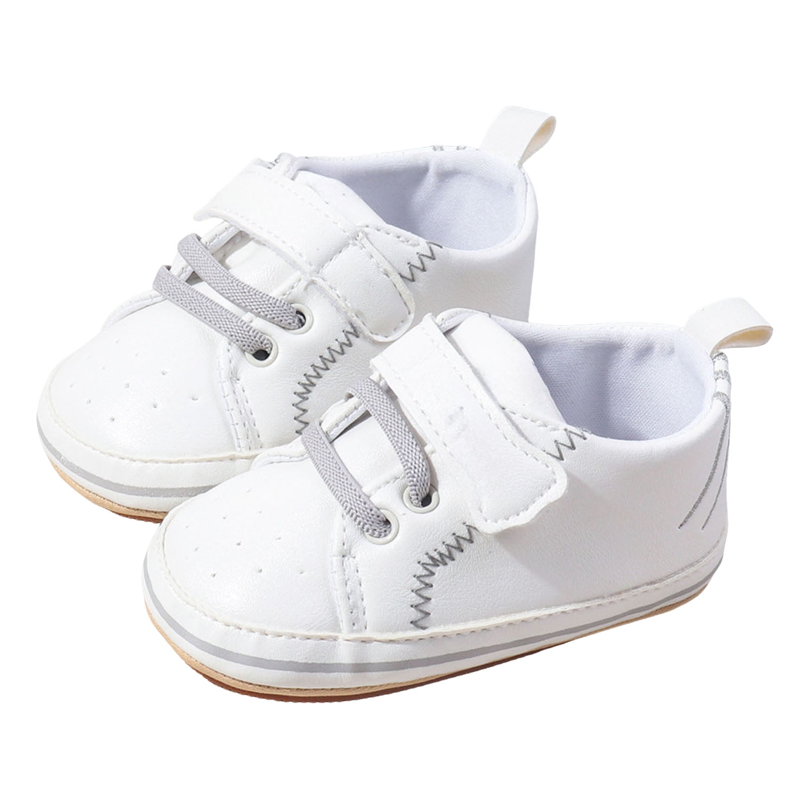 Quealent Unsex Baby Shoes Boys Girls Sneakers Non-Slip Soft Rubber Sole ...