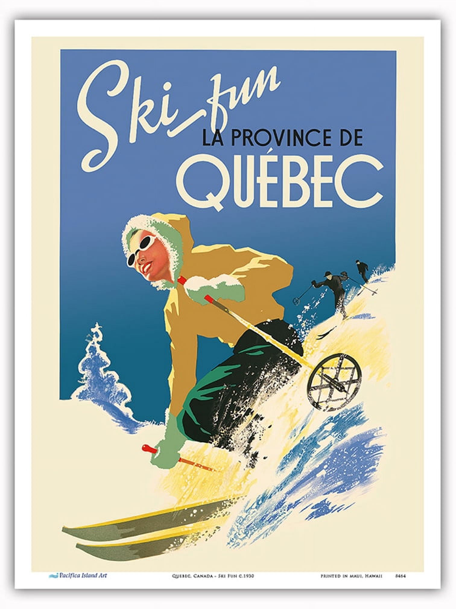 Quebec Canada - Ski Fun in the Provence of Quebec (La Province de ...