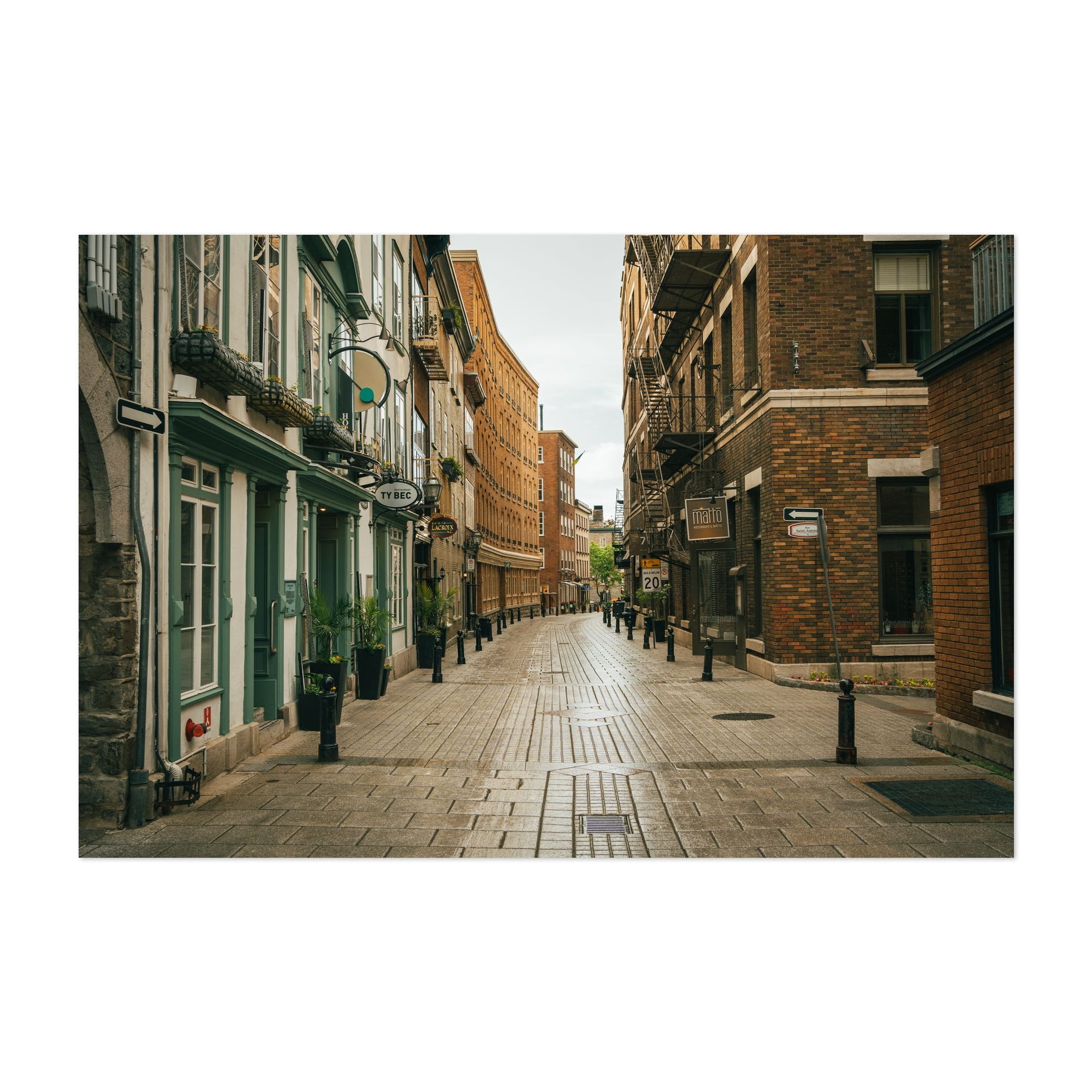 Quebec City Streets 04 - Québec City Québec Canada Photography Street ...