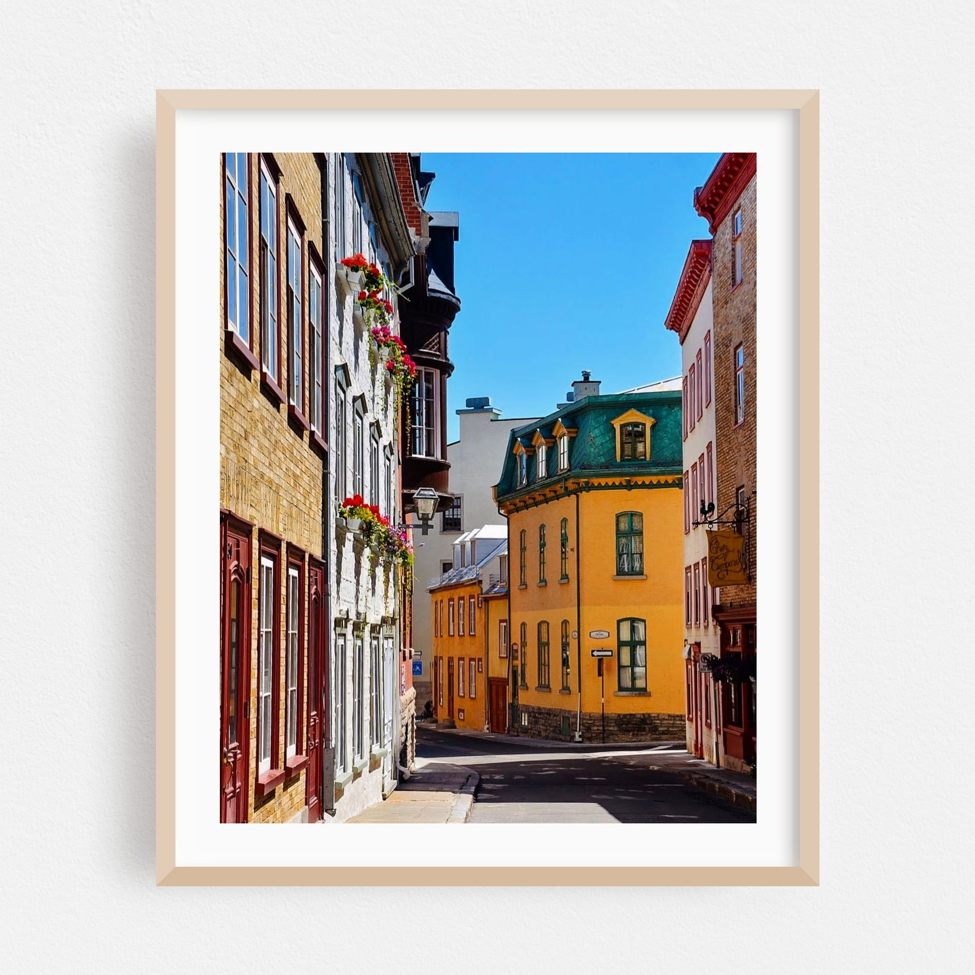 Quebec City Streets - Québec City Québec Canada Photography ...