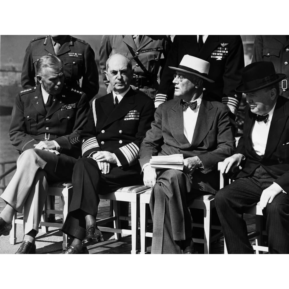 Quebec Conference 1944. Nallied Leaders Of World War Ii At The Second ...