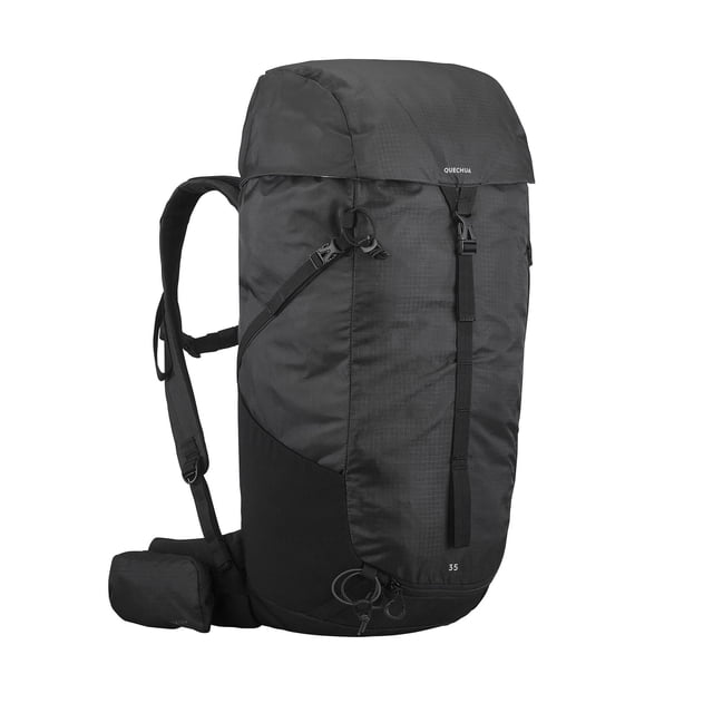 Quechua, MH100 Hiking Backpack 35L, Black - Walmart Business Supplies