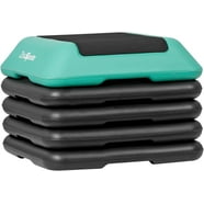 ZENSTYLE 43'' Adjustable Fitness Stepper with 4 Risers, Aerobic ...