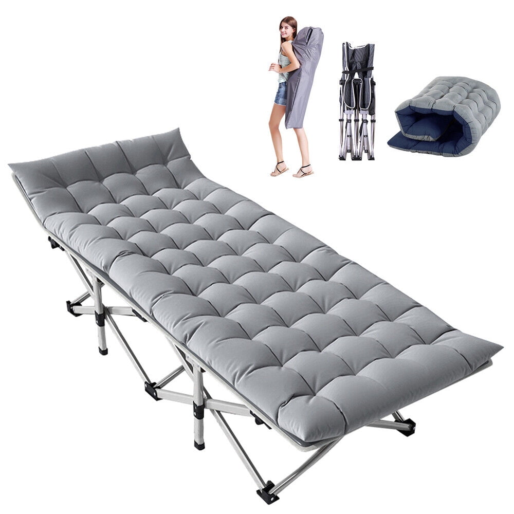 QueelQuest Folding Camping Cot , Folding Cot Camping Cot for Adults ...