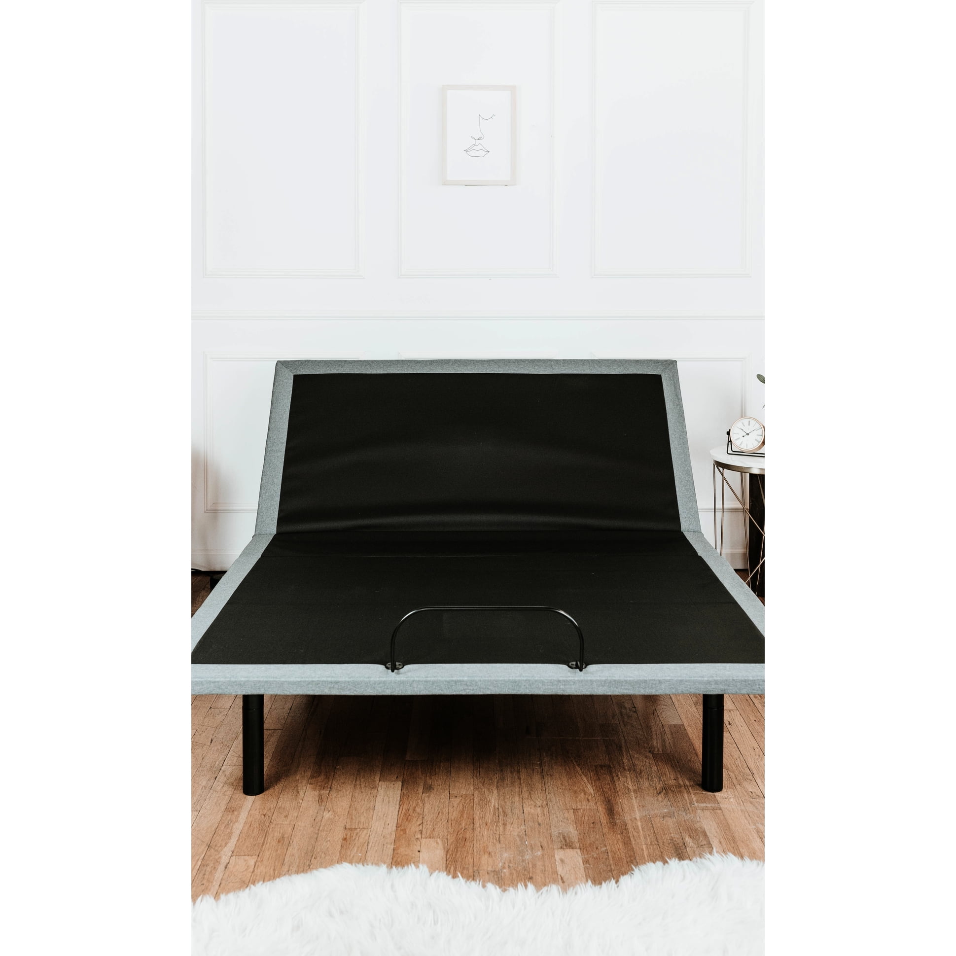 Queen Adjustable Bed Base With Head And Foot Position Adjustment - 4 ...