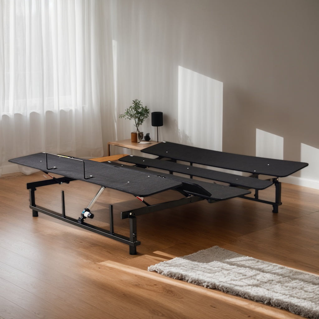 Queen Adjustable Bed Frame, Ergonomic Electric Bed Base with Wireless ...