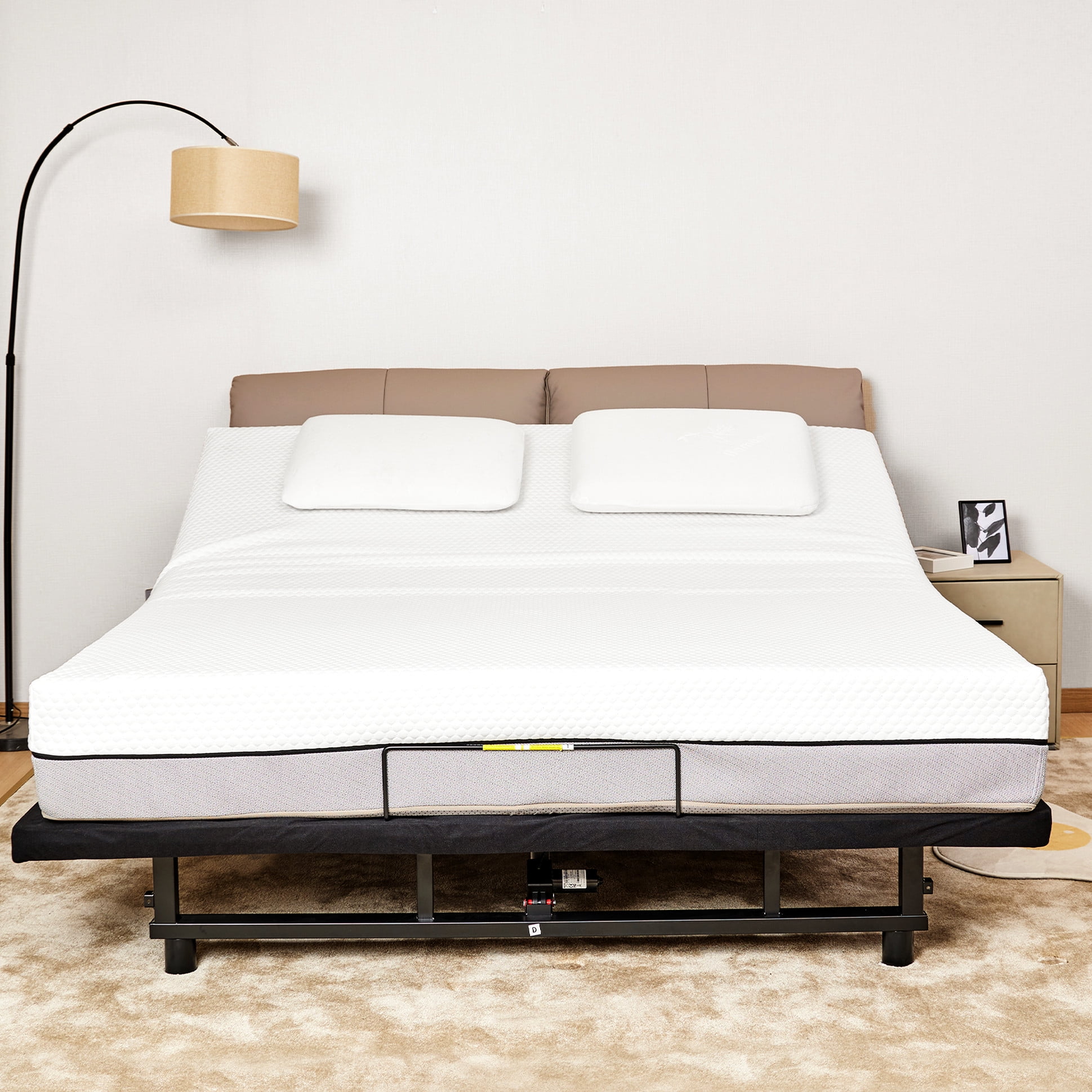 Queen Adjustable Bed Frame, Head Foot Adjustable, Wireless Remote ...