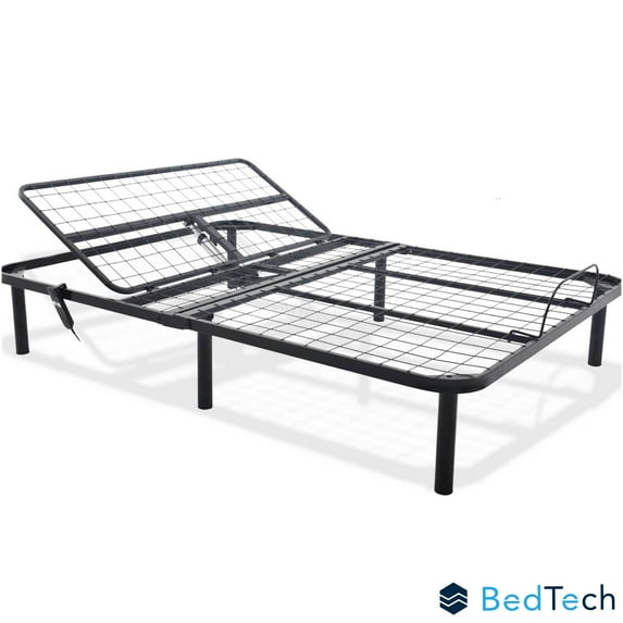 Queen Adjustable Bed Frame with Head Tilt, 850lbs Capacity, No Box ...