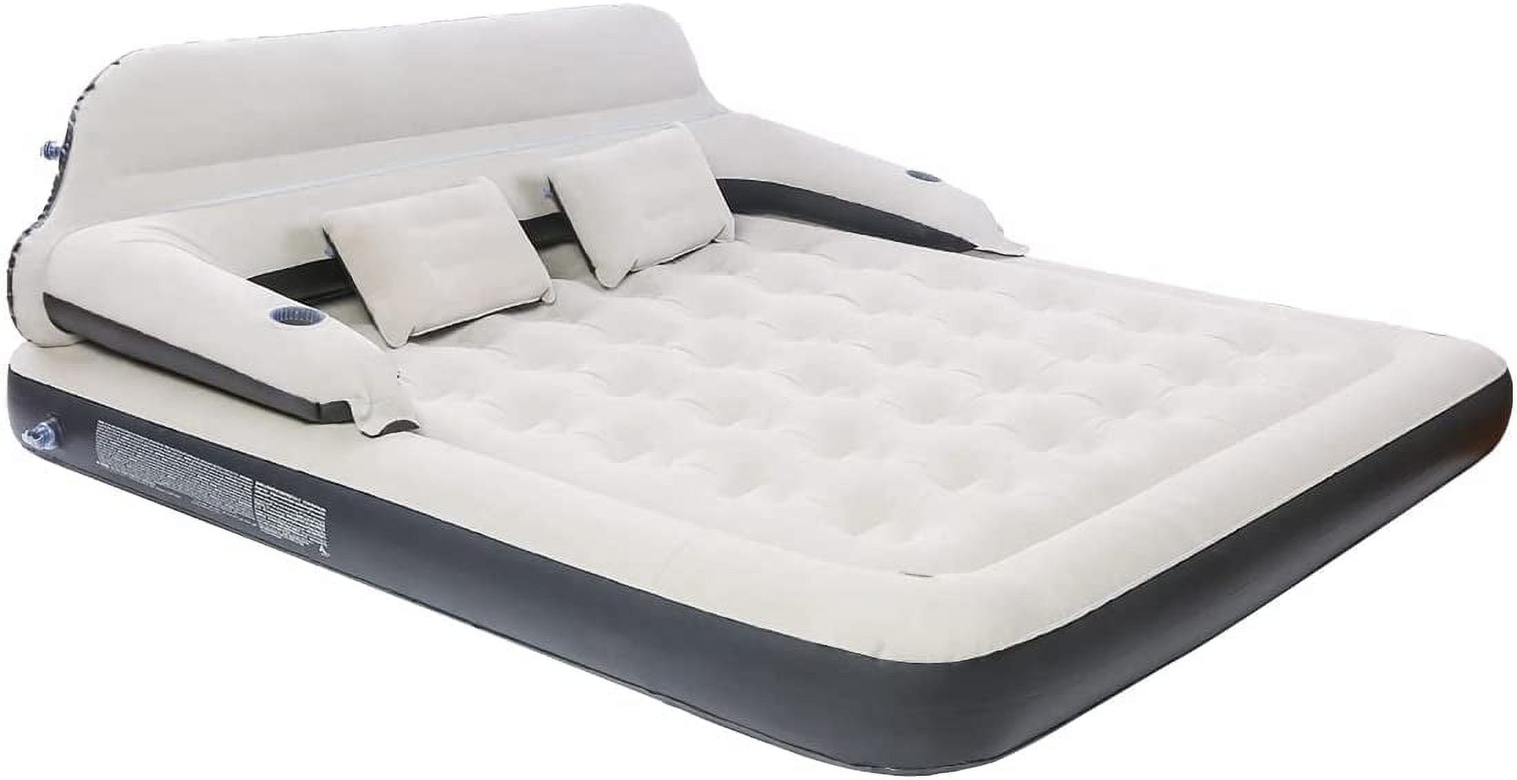 Queen Air Mattress for Tents Camping - 9" Raised Portable Double ...