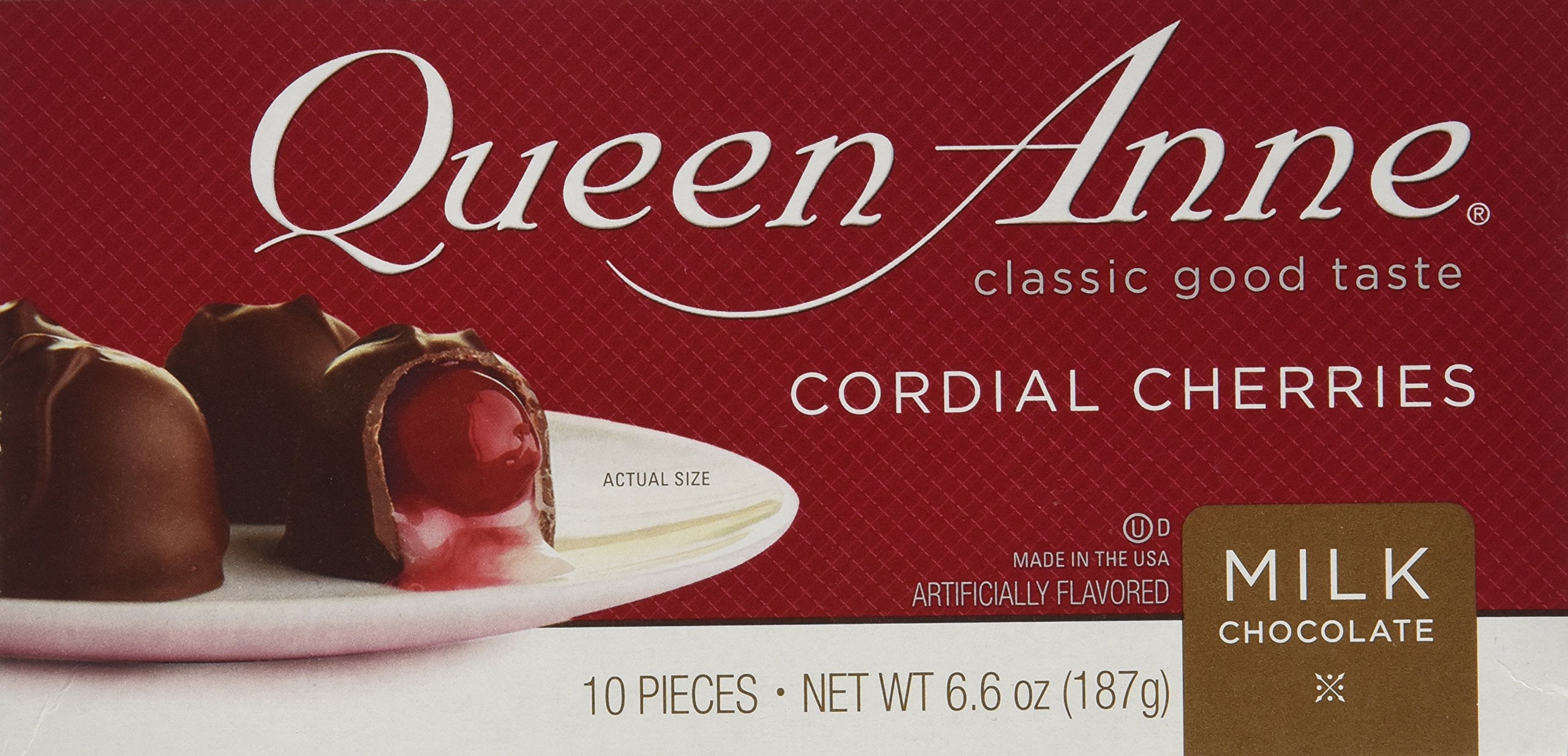 Queen Anne Candy Covered Milk Chocolate Cherry Cordials with Cream ...