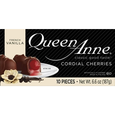 Queen Anne Milk Chocolate Covered Cordial Cherries, Candy Filled, 10 ...
