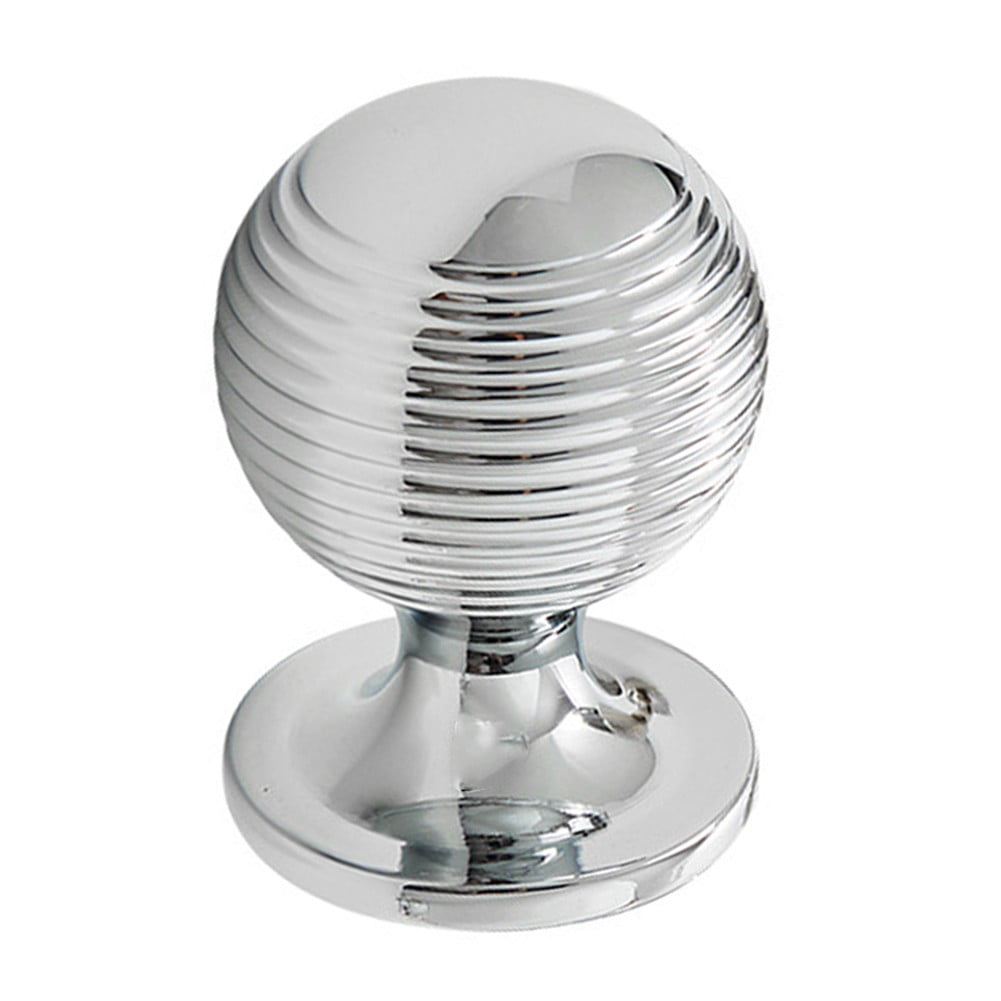 Queen Anne Reeded Door Knob Beehive Cabinet Knobs Solid Brass Material - Walmart.com