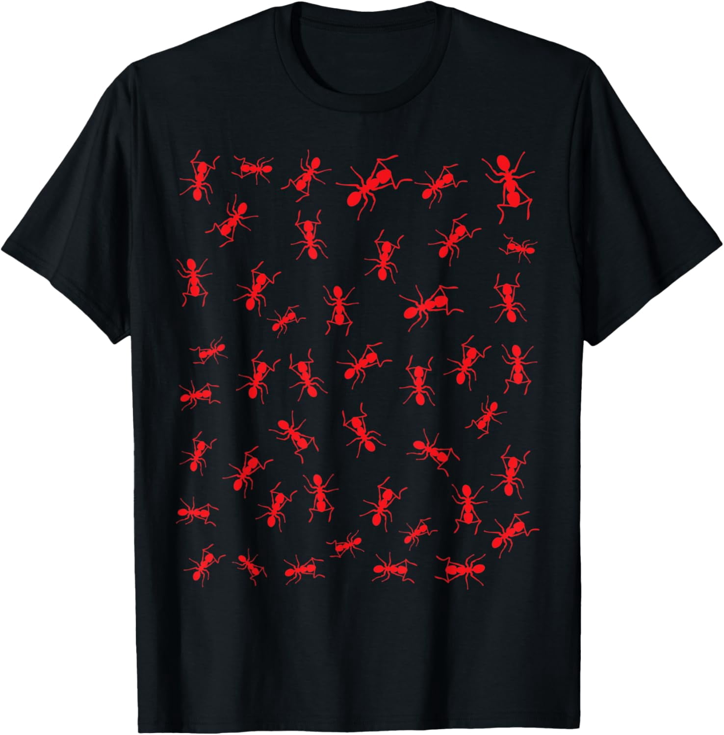 Queen Ants Superpower My Human Costume I'm Really Red Ants T-Shirt ...
