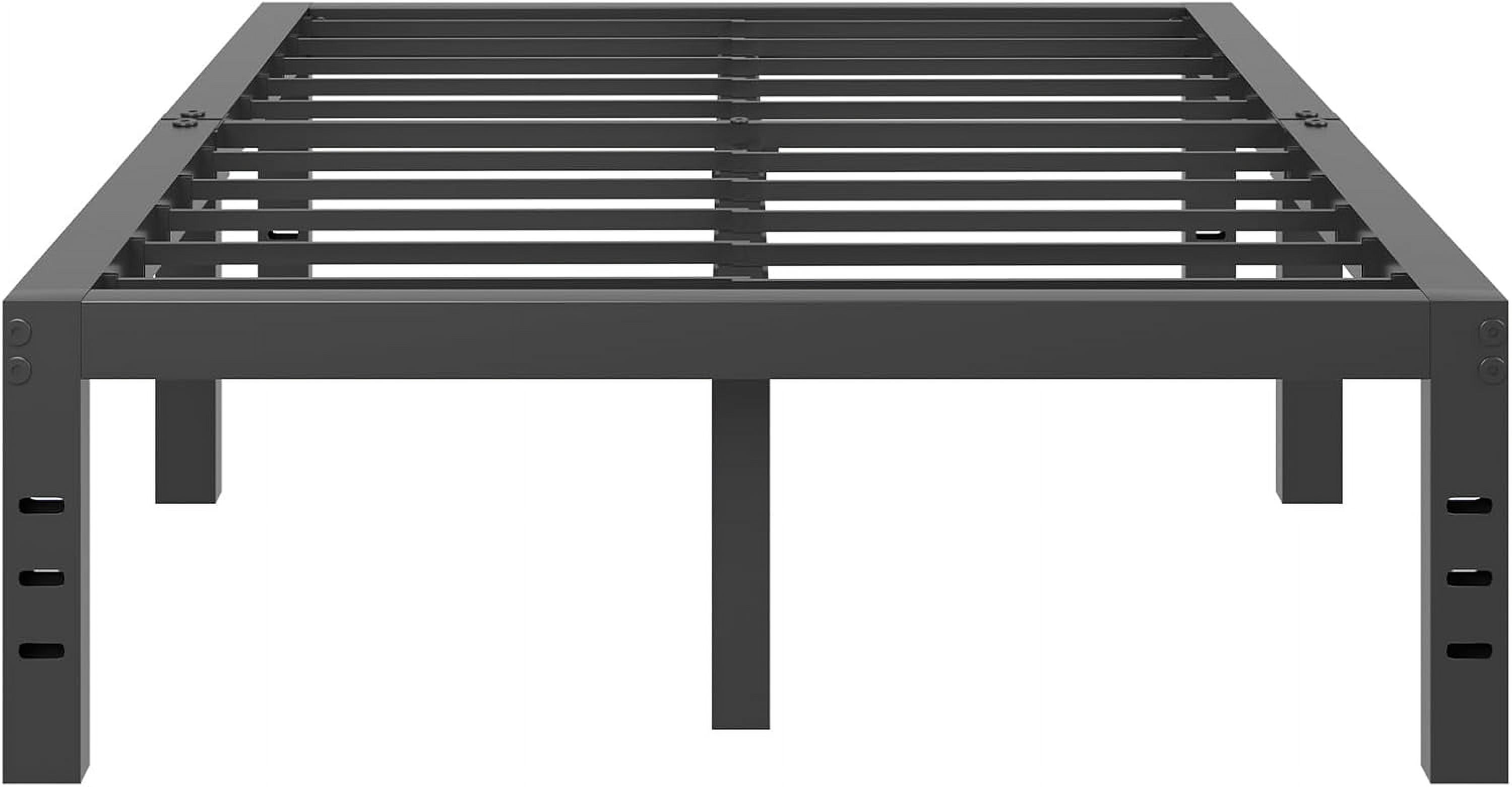 Queen Bed Frame, 14 Inch Metal Platform Bed Frame Queen Size with ...