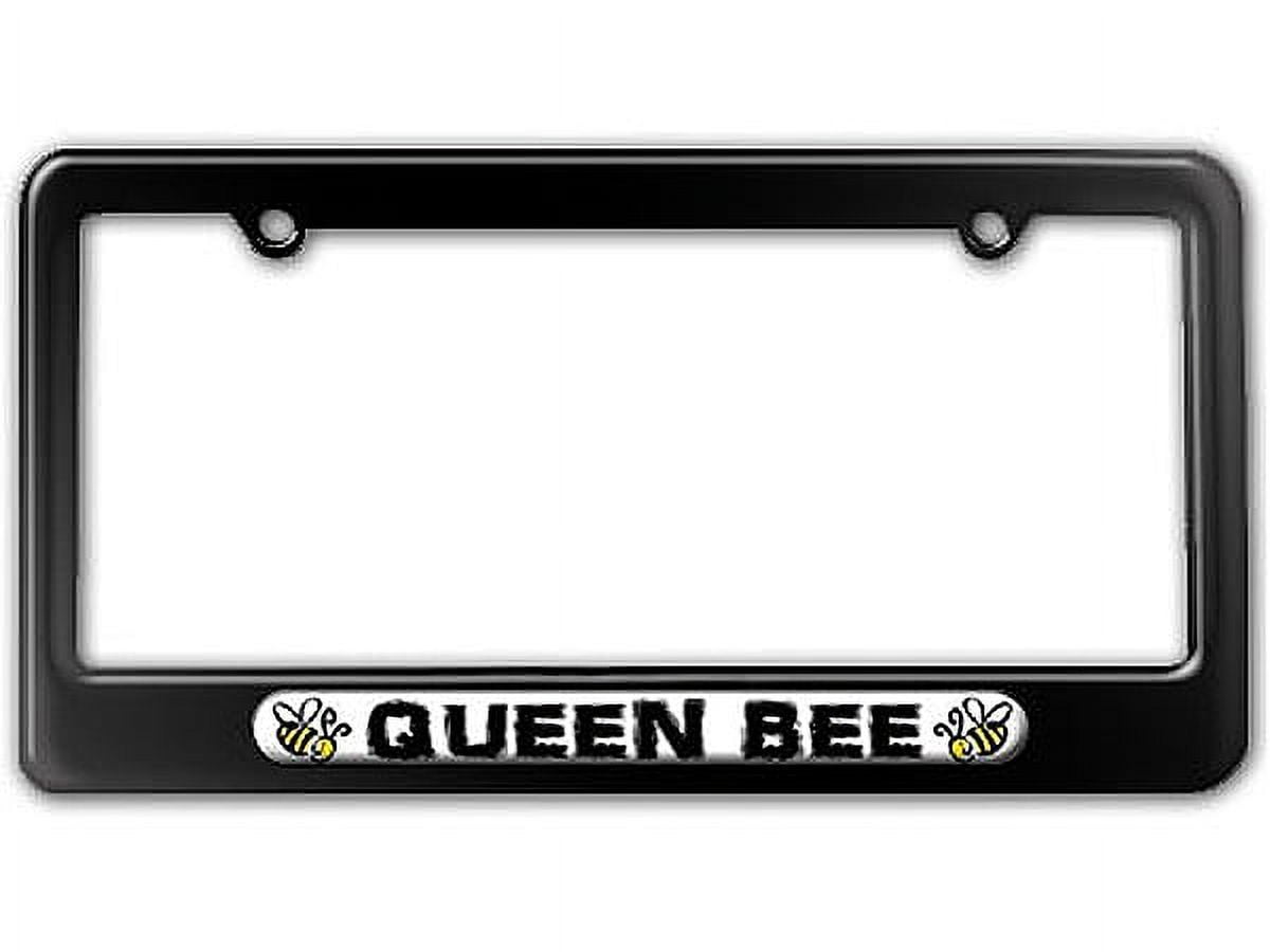 Queen Bee - Bumble Bee License Plate Frame - Walmart.com
