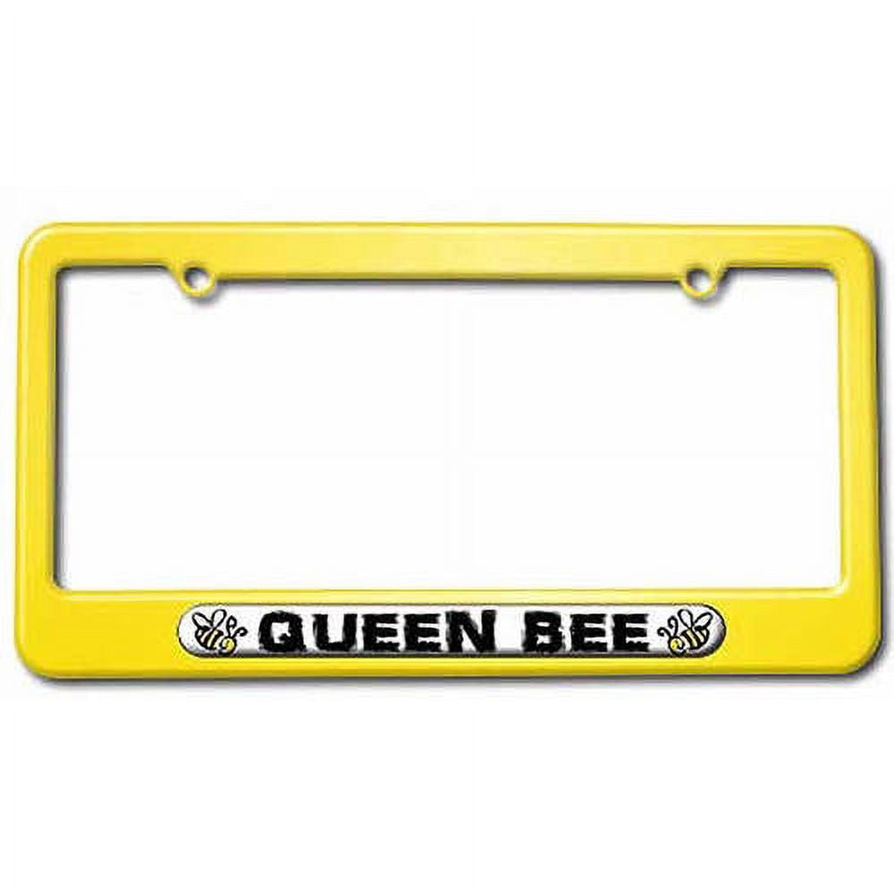 Queen Bee, Bumble Bee License Plate Tag Frame, Multiple Colors ...