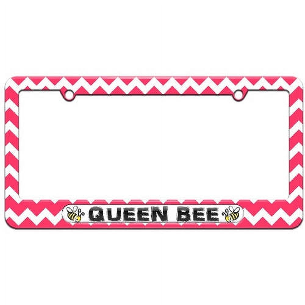Queen Bee, Bumble Bee License Plate Tag Frame, Multiple Colors ...