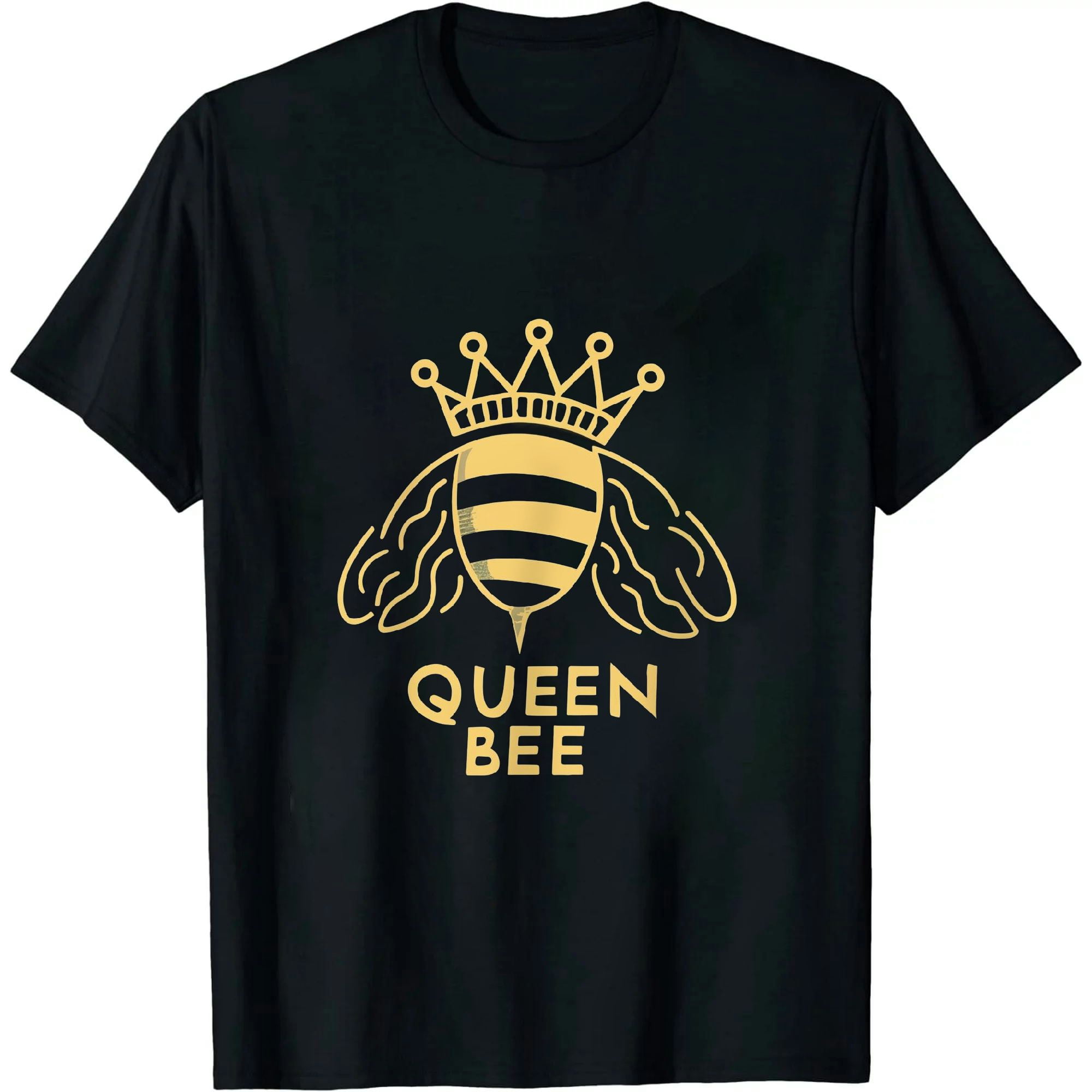 Queen Bee with a Crown funny Queen Bee T-Shirt - Walmart.com