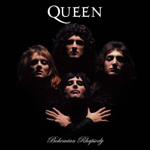 Queen Behemian Rhapsody - Album Cover POSTER - Measures 12x12 Inches ...