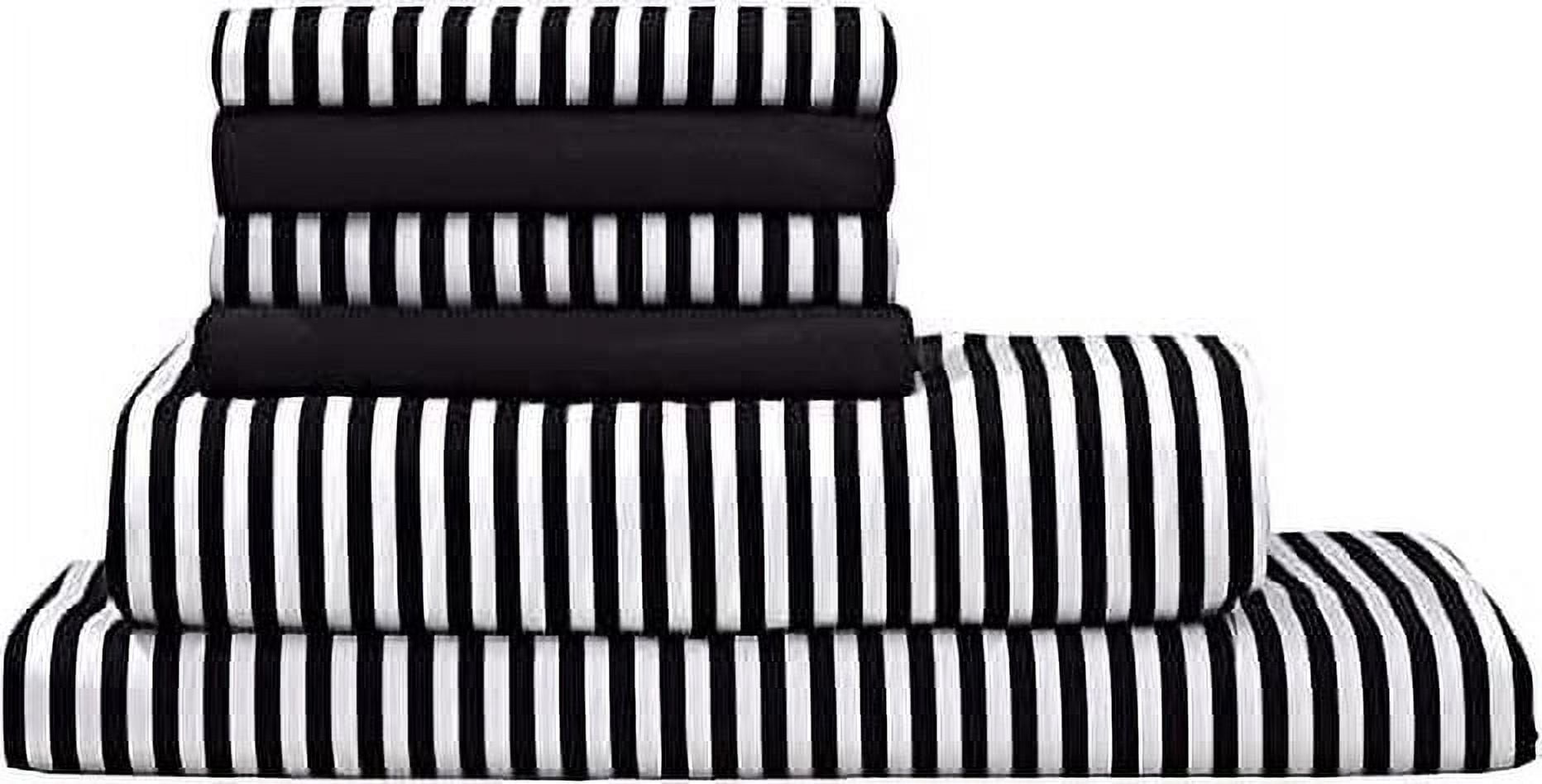 Duke-Queen Size Bedding Set, Debra Valencia Awning Striped Sheets ...