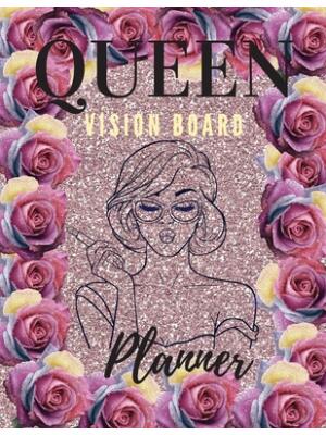 Queen Board Vision Planner: Amaizing Journal Vision Board BookPositive ...
