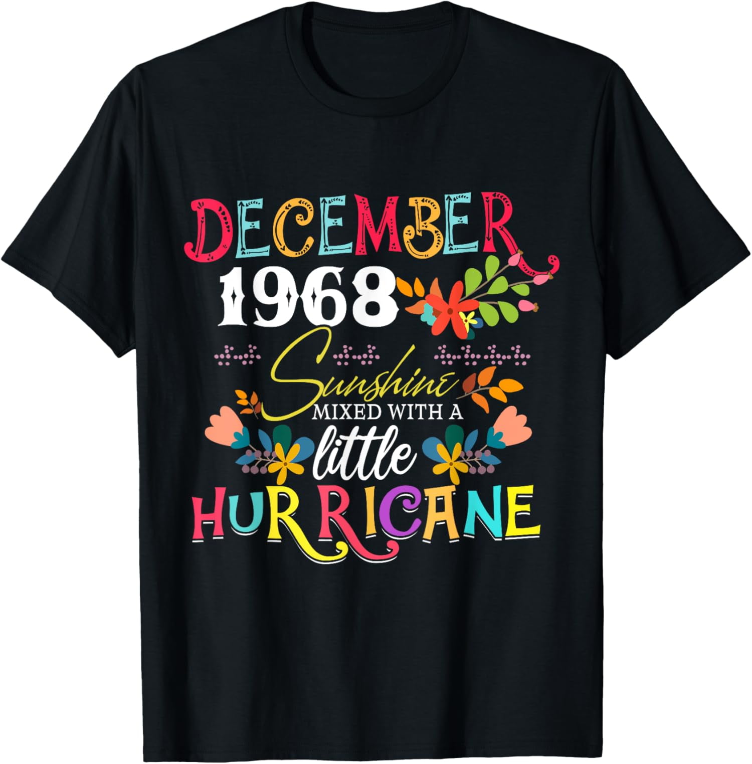 Queen Born on December 56th 1968 My Birthday Sunshine Women T-Shirt ...