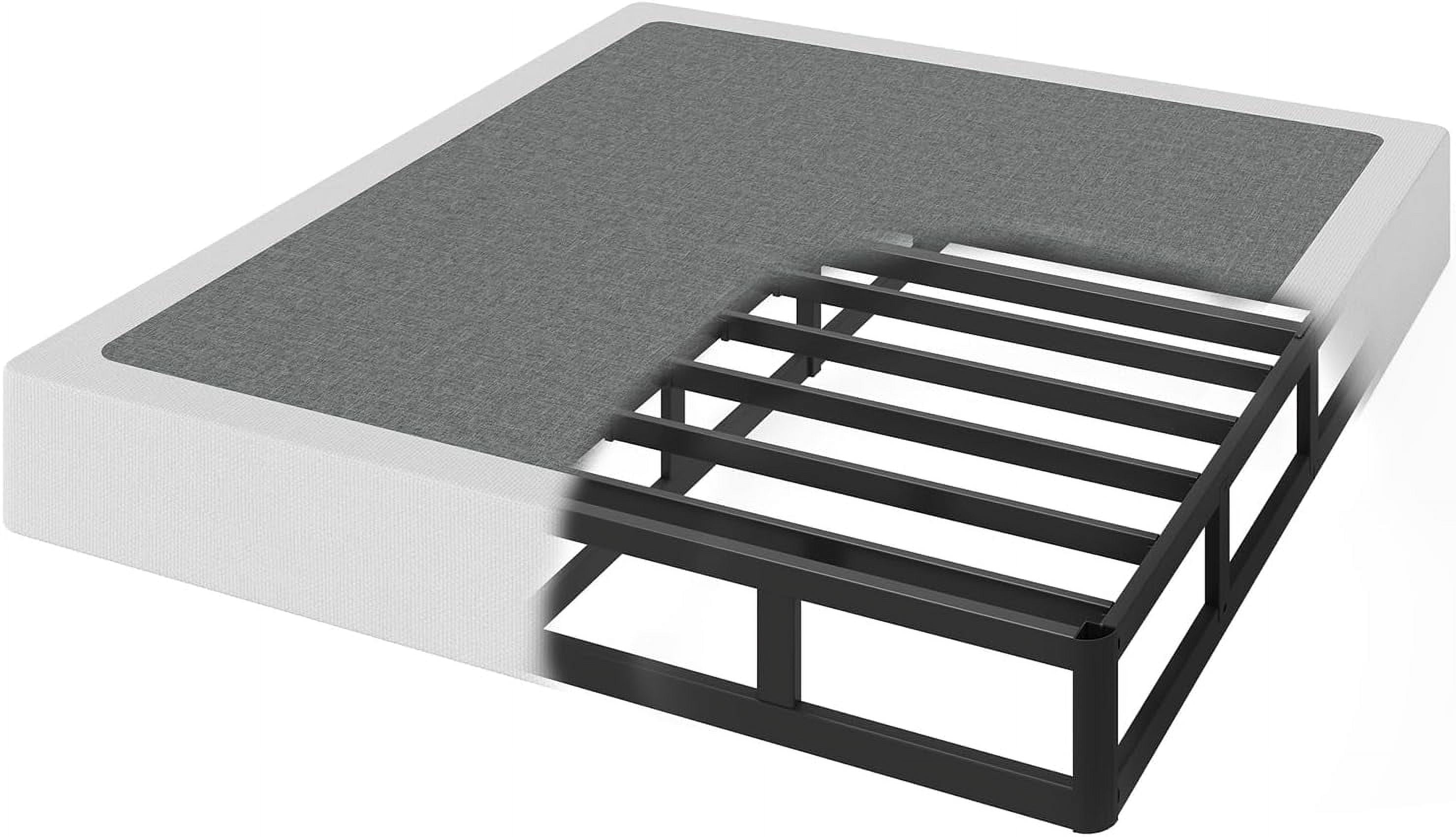 Queen Box Spring, 7 Inch Box Spring for Queen Bed, 3000 lbs Heavy Duty ...