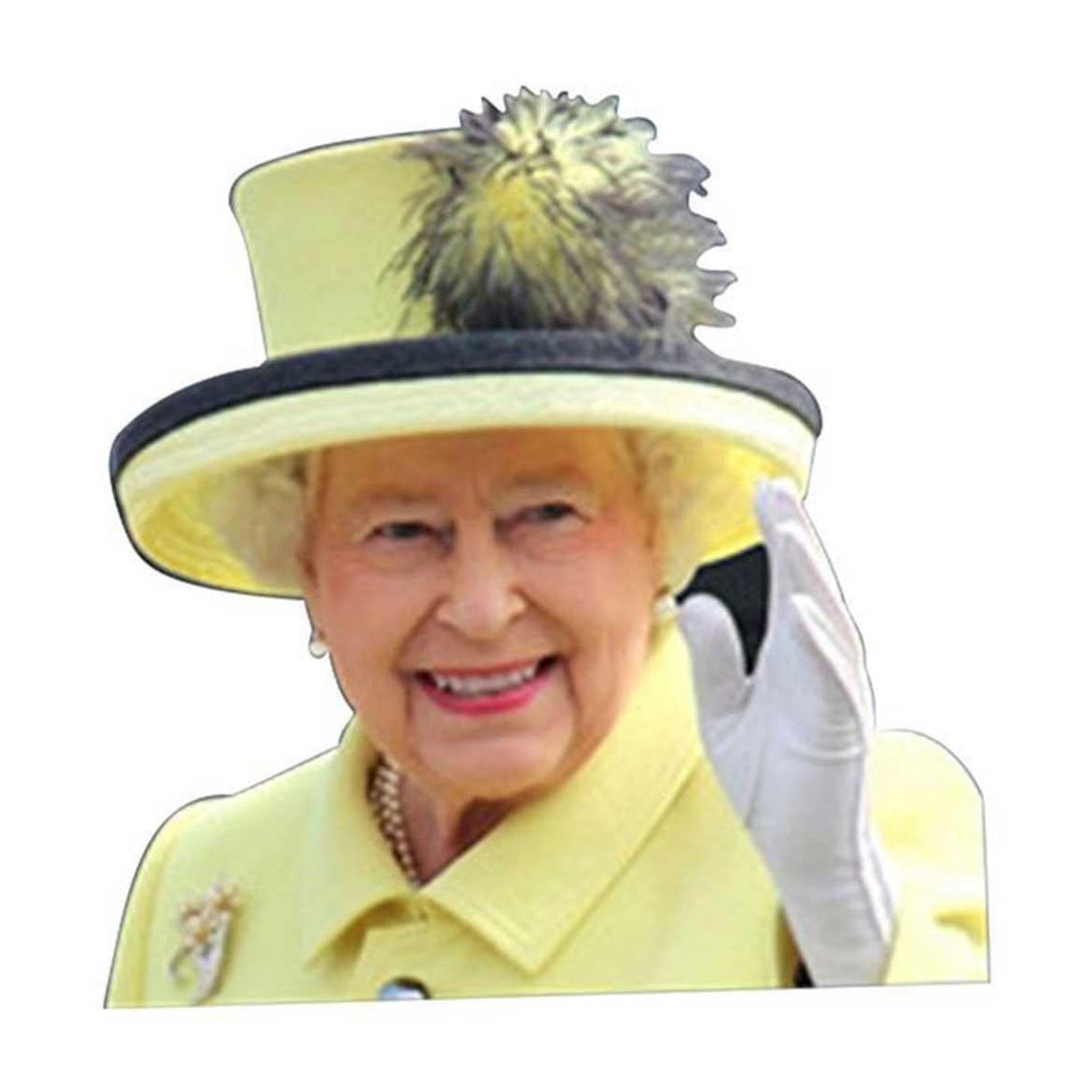 Queen Car Window Decal, Funny Queen Elizabeth Window Sticker Decal ...
