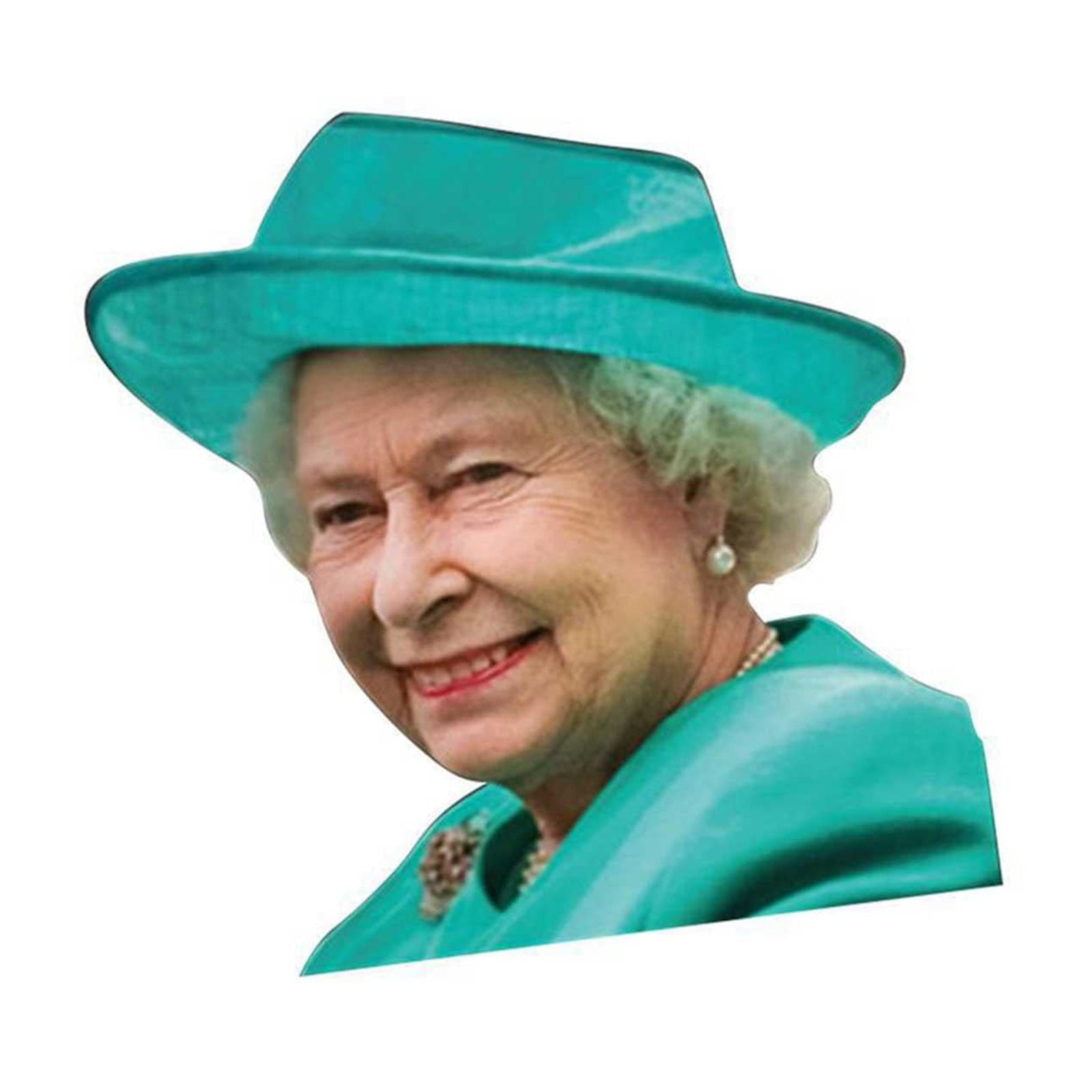 Queen Car Window Decal Queen Elizabeth Car Sticker Queen Of England Car ...