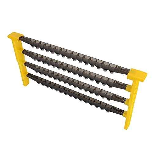 Queen Cell Kit, Beekeeping Queen Cell Cup Holder Frame Bar and Mounted ...