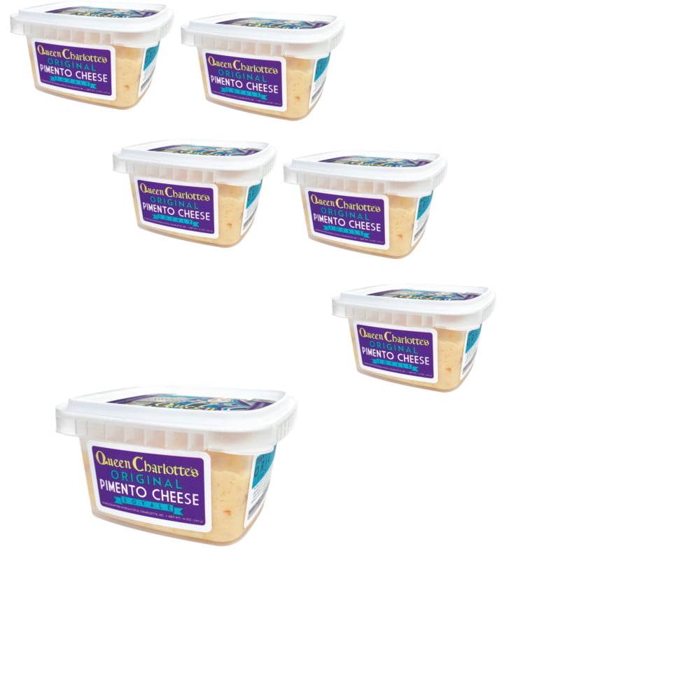 Queen Charlotte's Pimento Cheese Spread, Extra Sharp Cheddar, Pepper ...