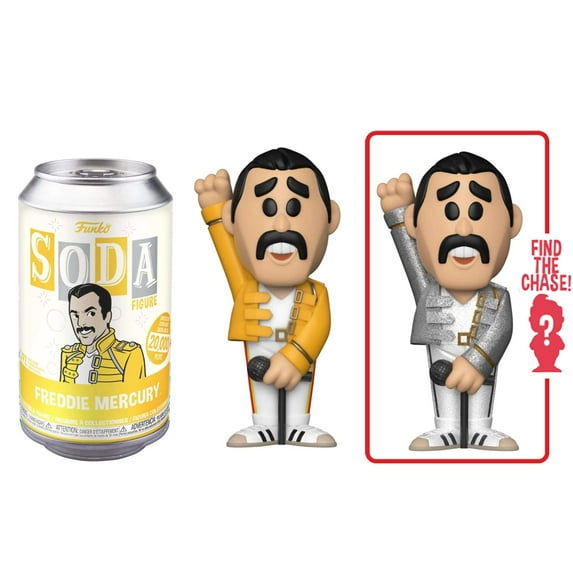 Funko Pop Rock Music: Vintage Freddie Mercury Vinyl Soda - Limited ...