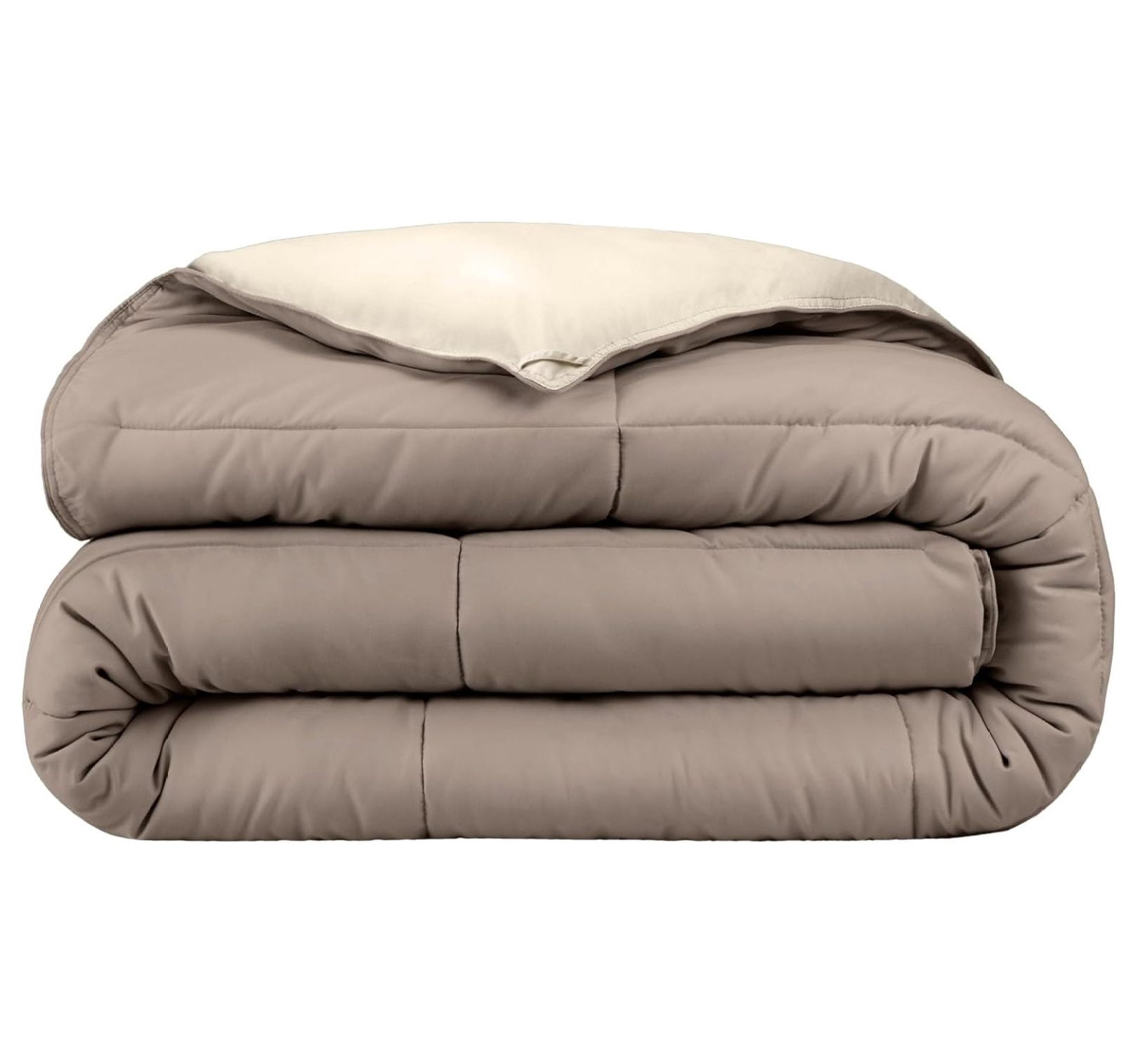 Queen Comforter - Reversible Colors - Goose Down Alternative - Ultra ...
