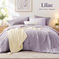 Queen Comforter Set 7 Pieces - Soft Prewashed Bed in a Bag Bedding Set ...