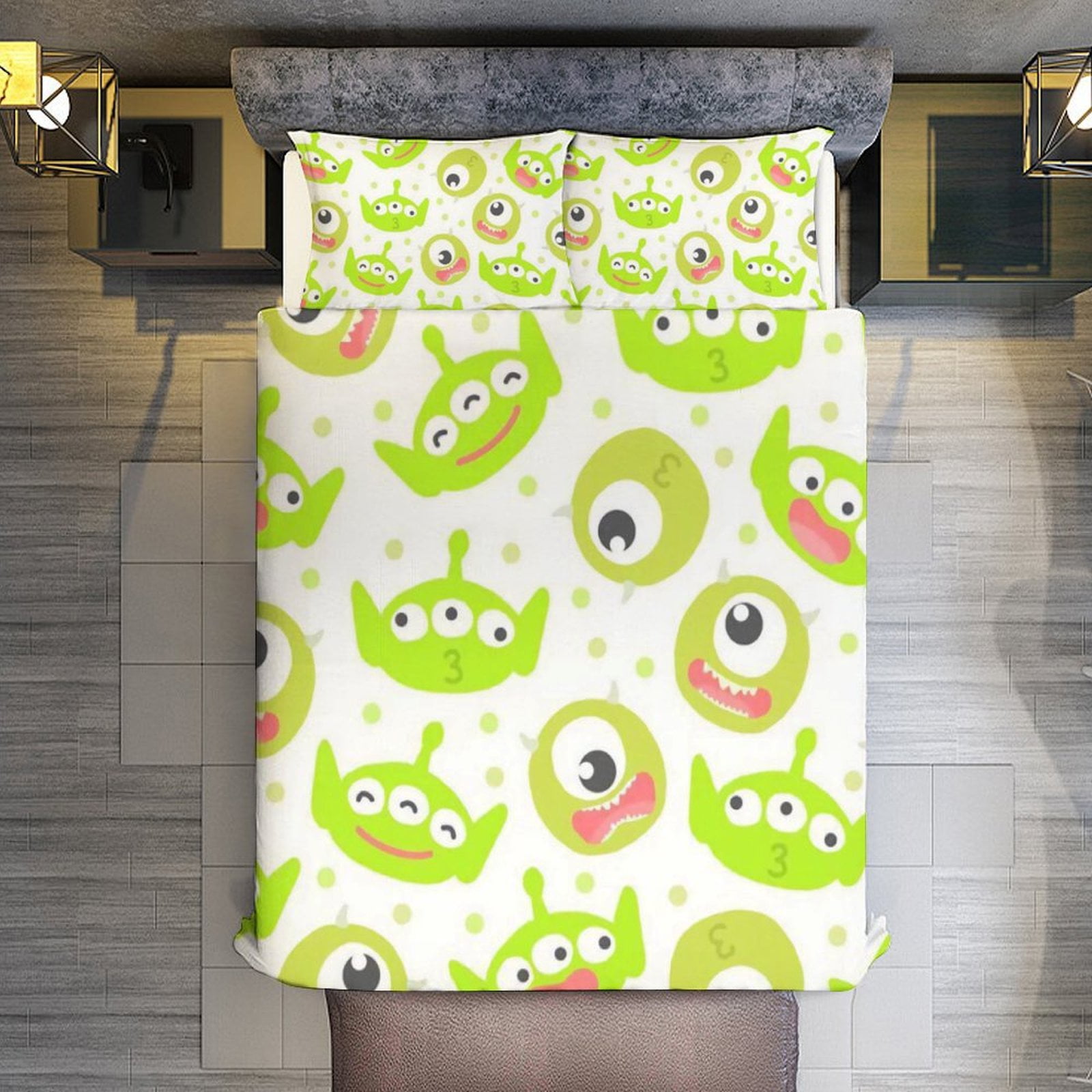 Queen Comforter Set,Disney&Pixar's Toy Story Alien Comforter Set for ...