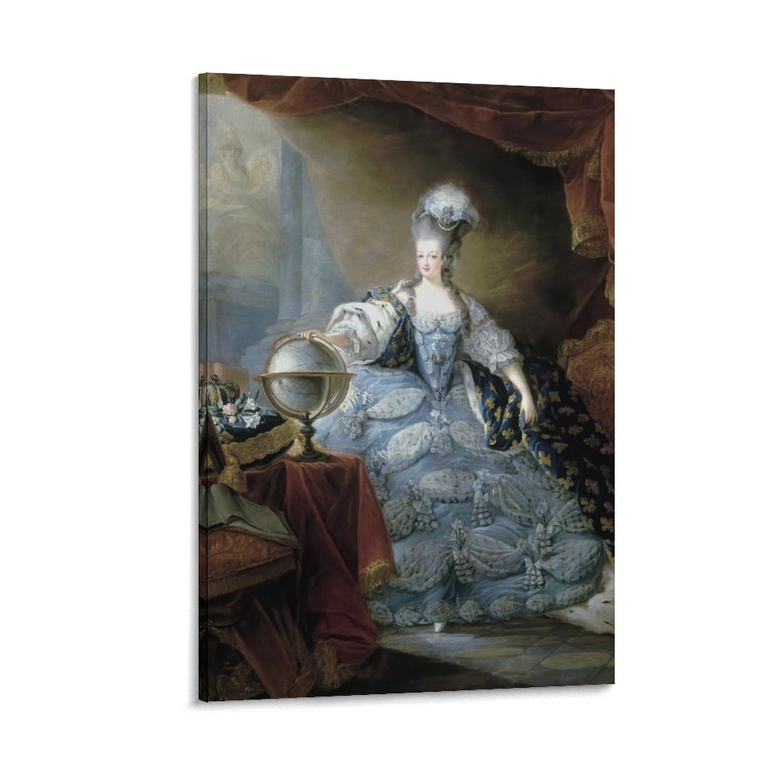 Queen Consort of France Marie Antoinette Retro Poster Artworks Picture ...
